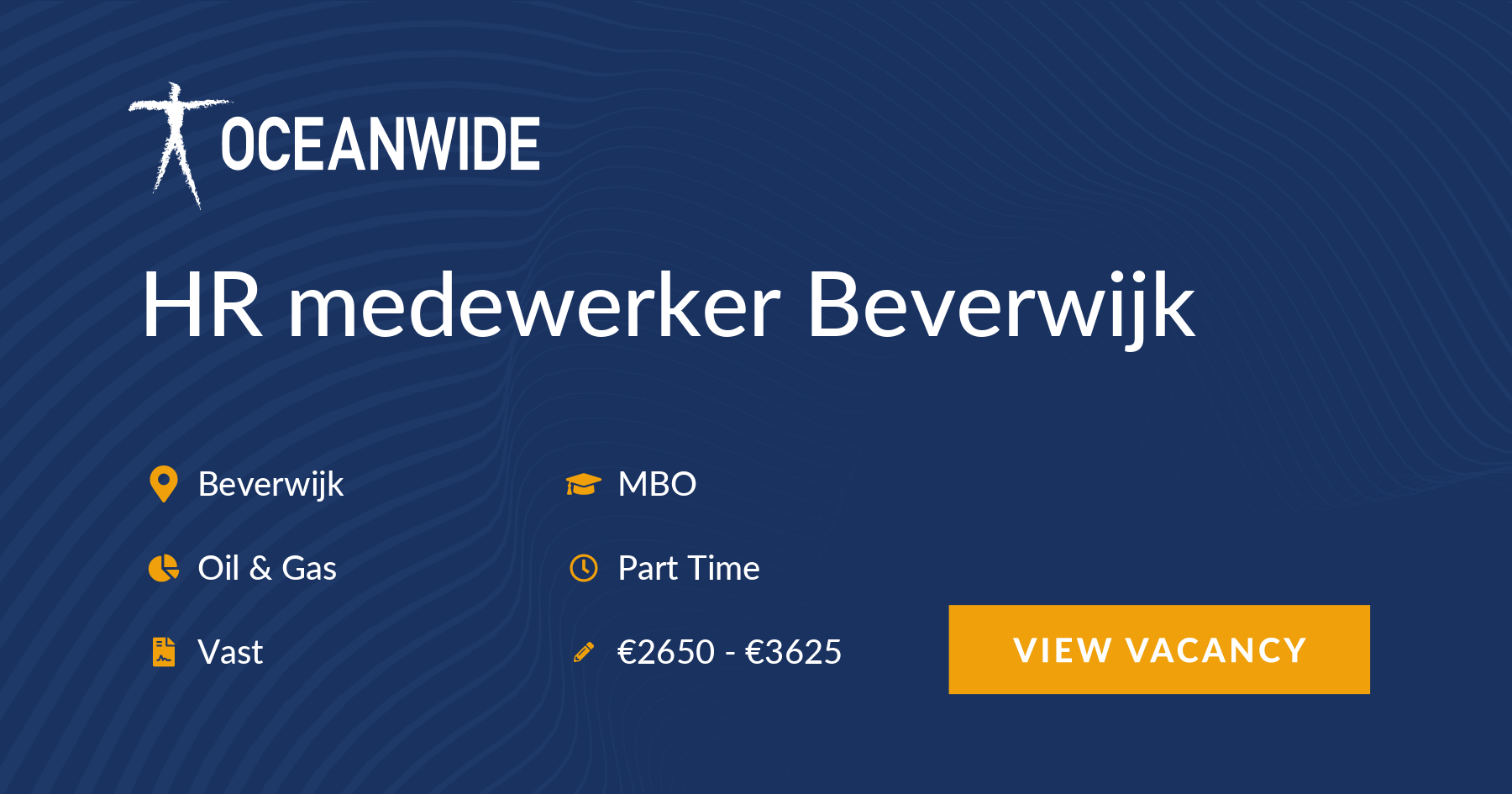HR medewerker Beverwijk, Oil & Gas, Office - vacancy ~ Oceanwide