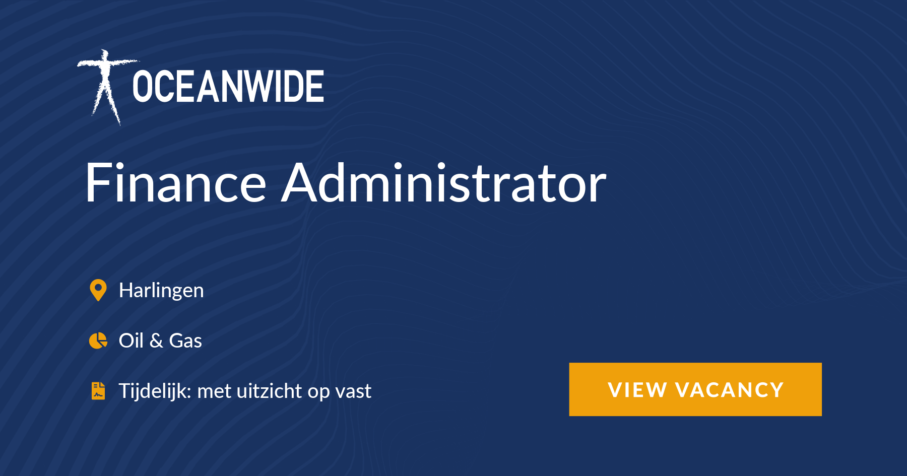 Finance Administrator, Oil & Gas, Production - vacancy ~ Oceanwide